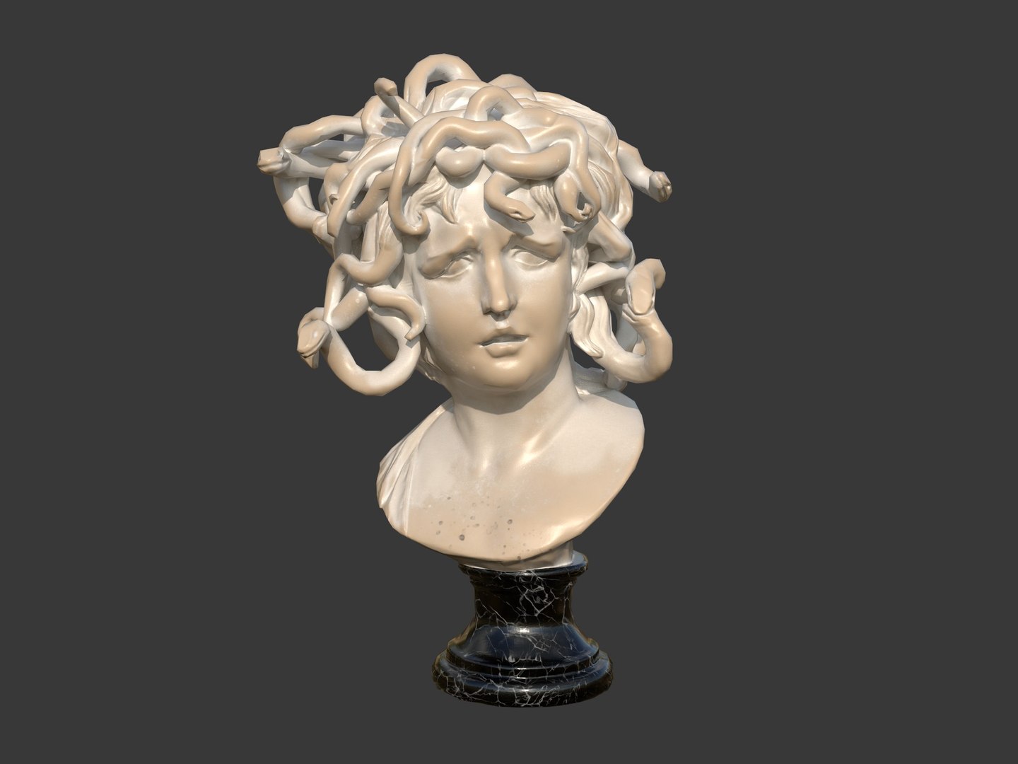 3D Medusa by Bernini - TurboSquid 1877579