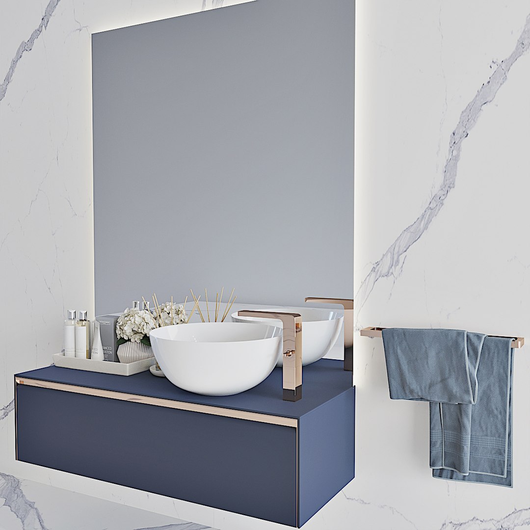 3D Noken Lounge Basin 1200mm Model - TurboSquid 1350726