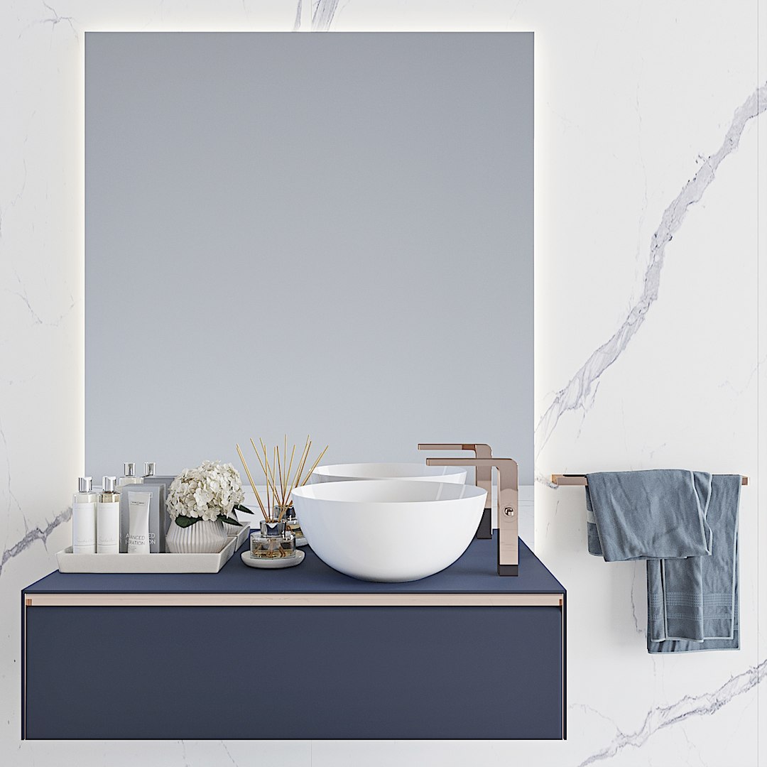 3D Noken Lounge Basin 1200mm Model - TurboSquid 1350726