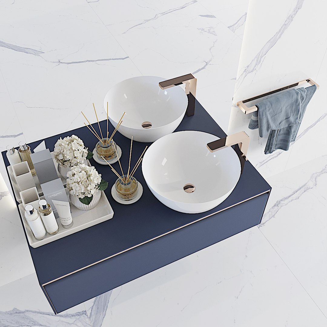 3D Noken Lounge Basin 1200mm Model - TurboSquid 1350726