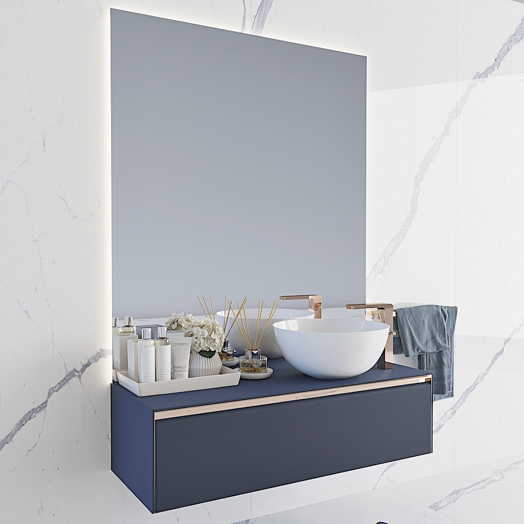 3D Noken Lounge Basin 1200mm Model - TurboSquid 1350726