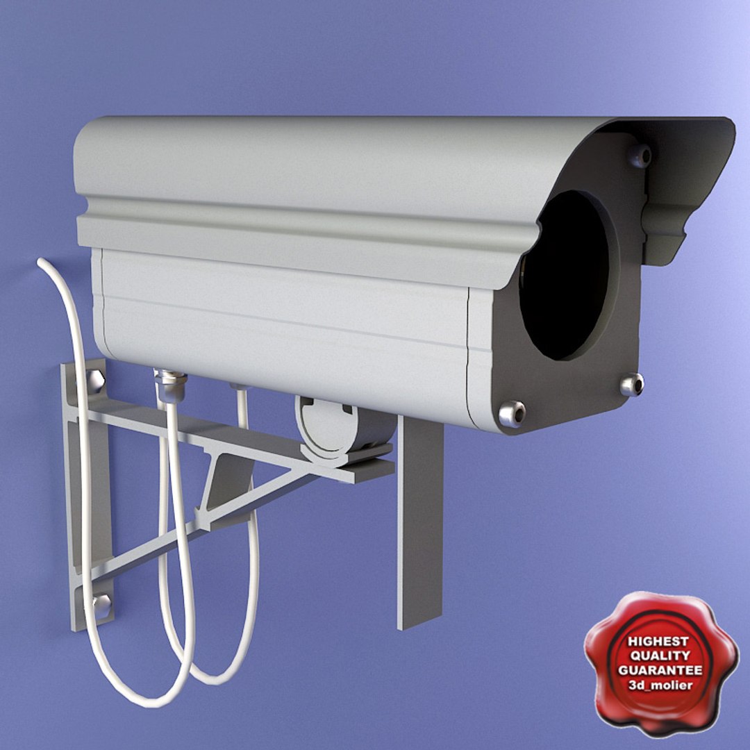 Security Camera V4 3d Model