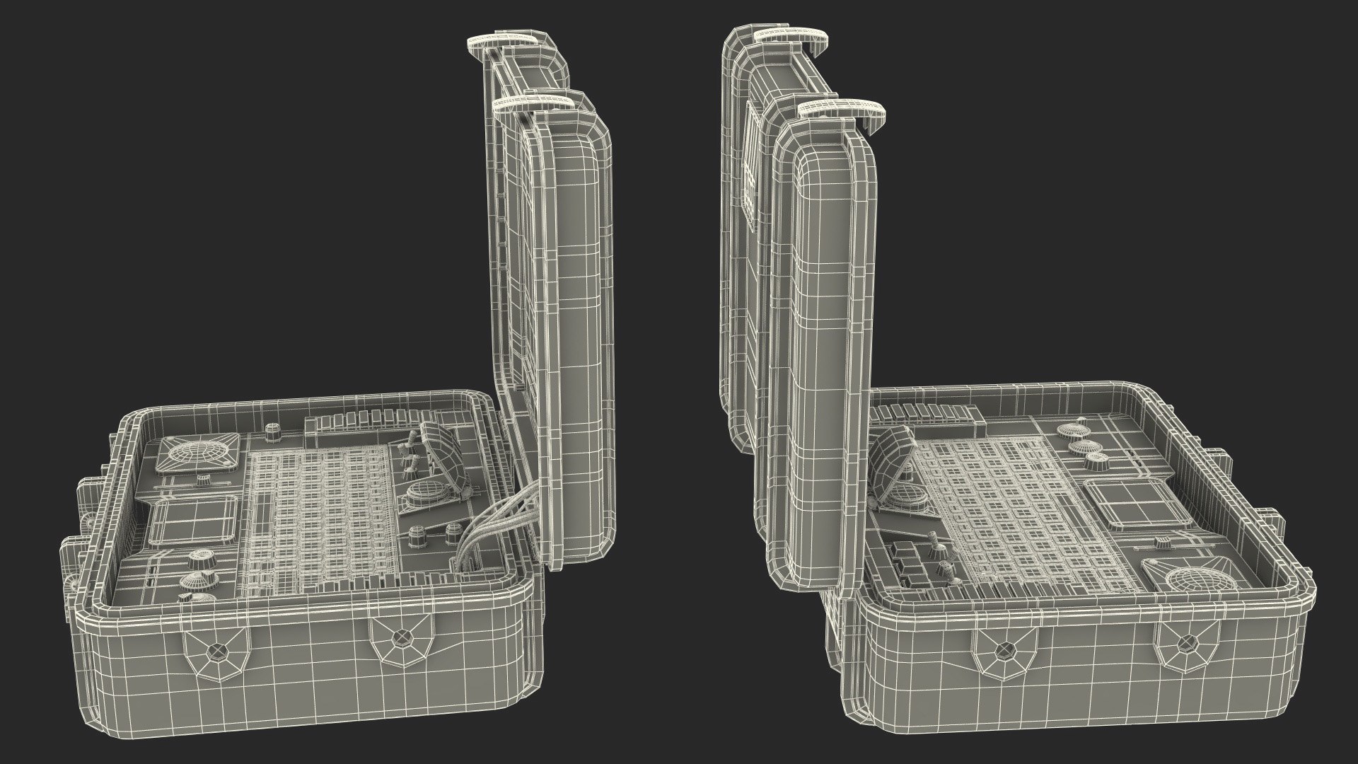 Nuclear Briefcase Rigged 3D Model - TurboSquid 2042689