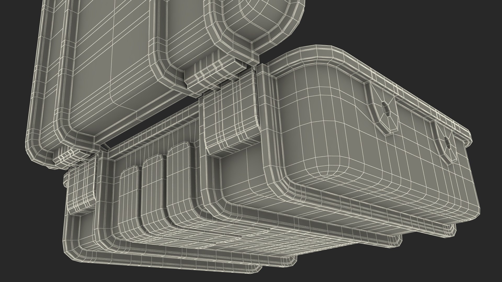 Nuclear Briefcase Rigged 3D Model - TurboSquid 2042689