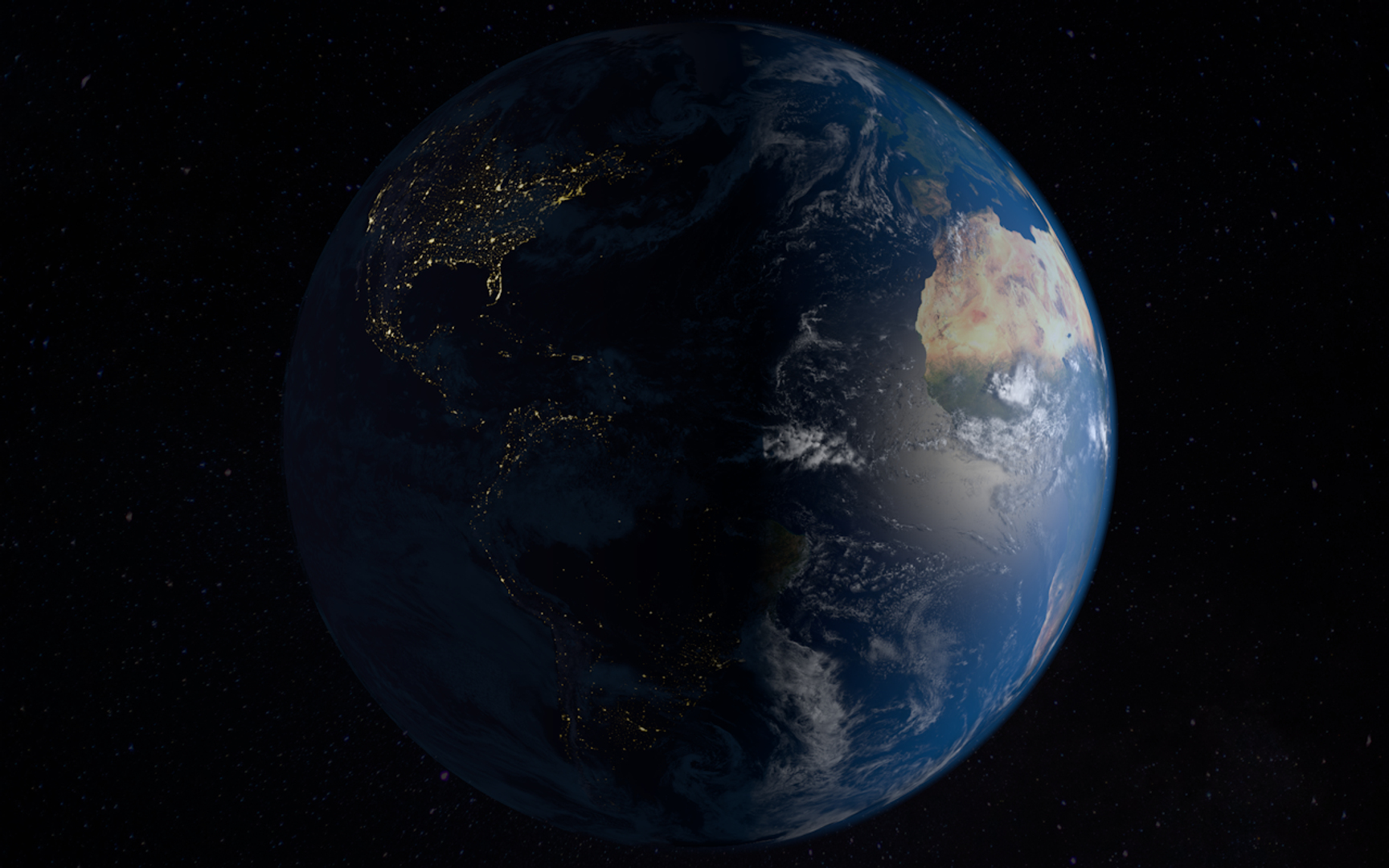 16k Earth Day Night 3D - TurboSquid 1252408