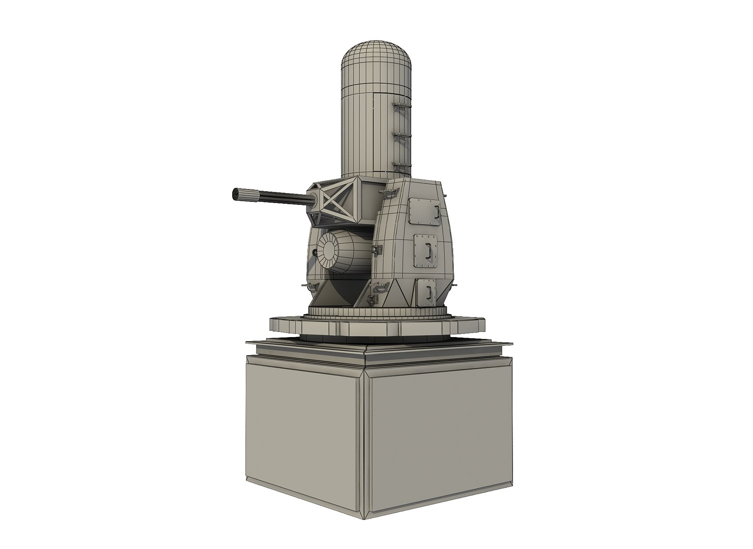 3D Model Ciws - TurboSquid 1356275
