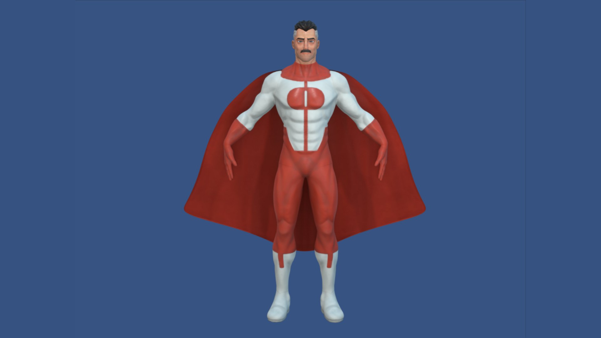 3D Omni-Man 3D Model Rigged Blender Model - TurboSquid 1760898