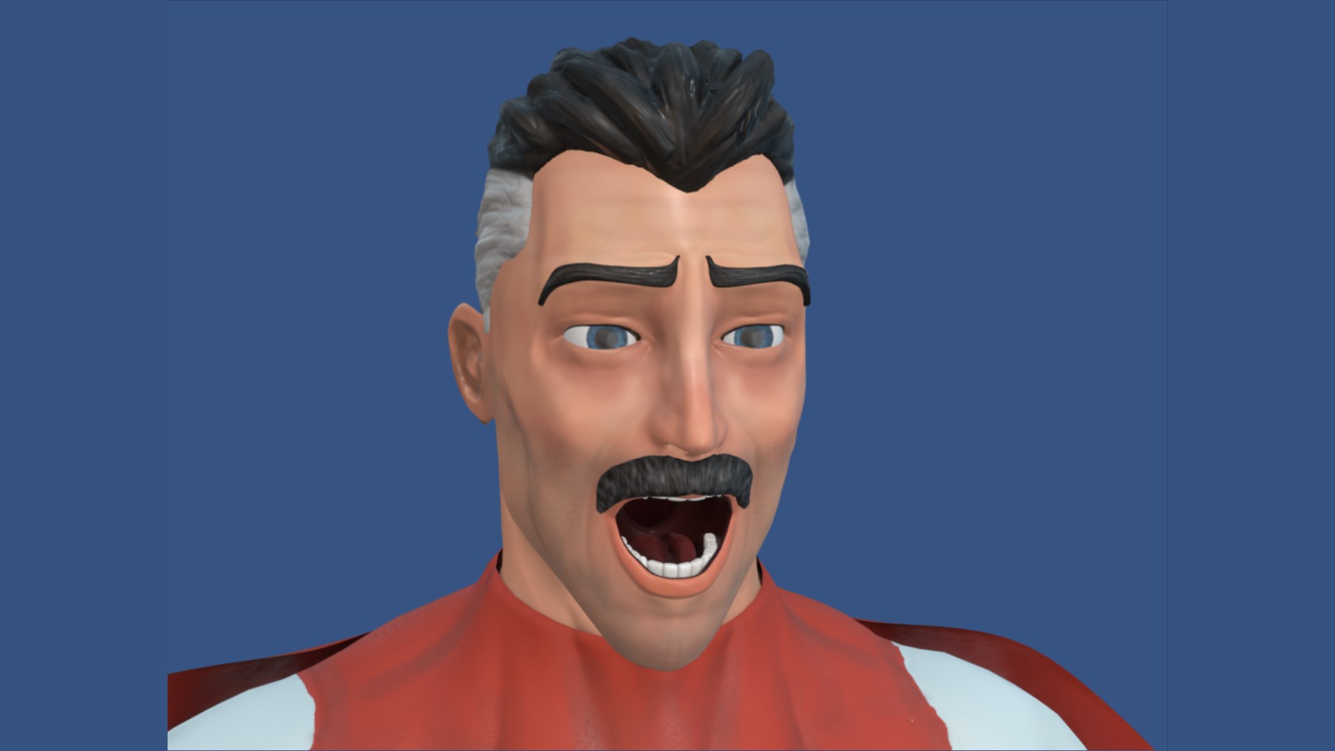 3D Omni-Man 3D Model Rigged Blender Model - TurboSquid 1760898