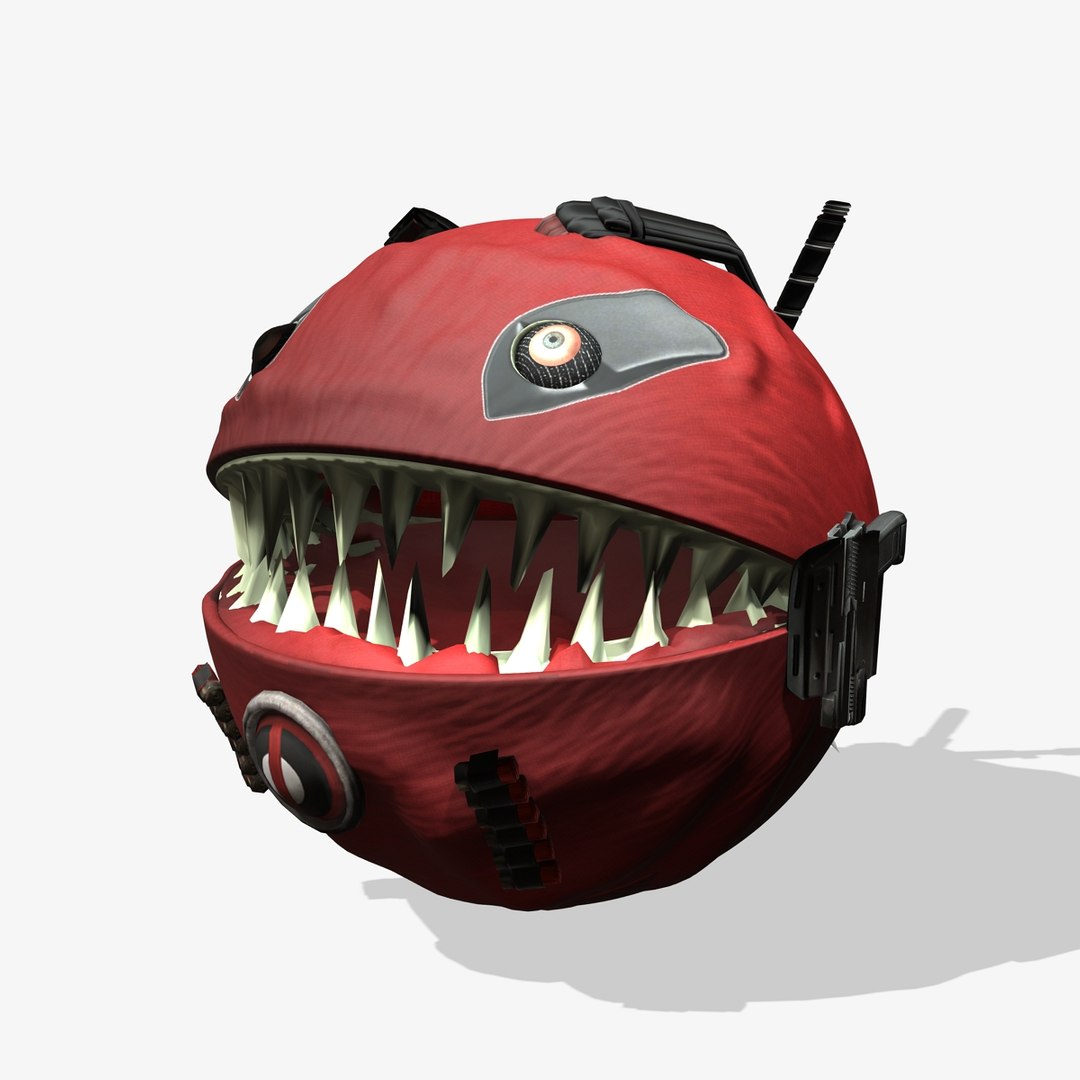 3D Model Deadpool Pacman Blend File - TurboSquid 1931980