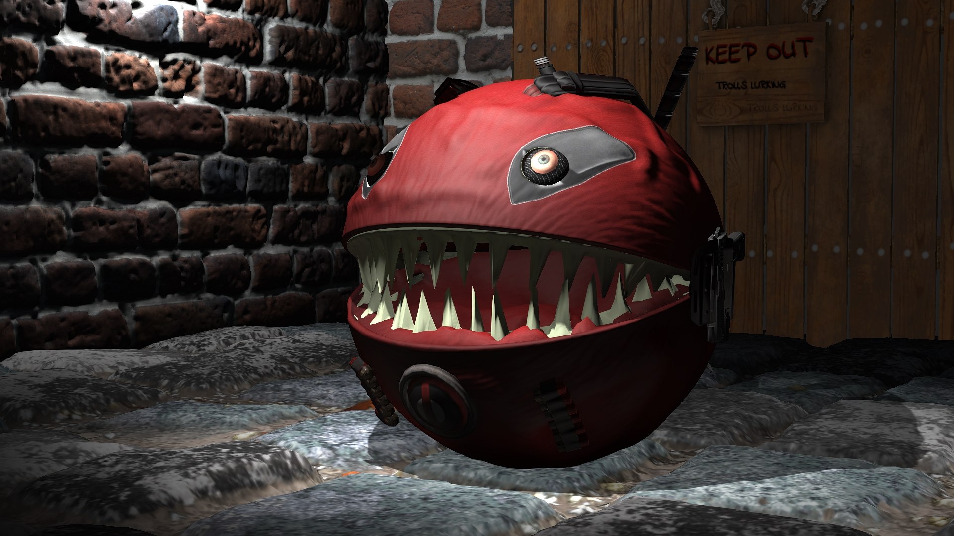 3D Model Deadpool Pacman Blend File - TurboSquid 1931980