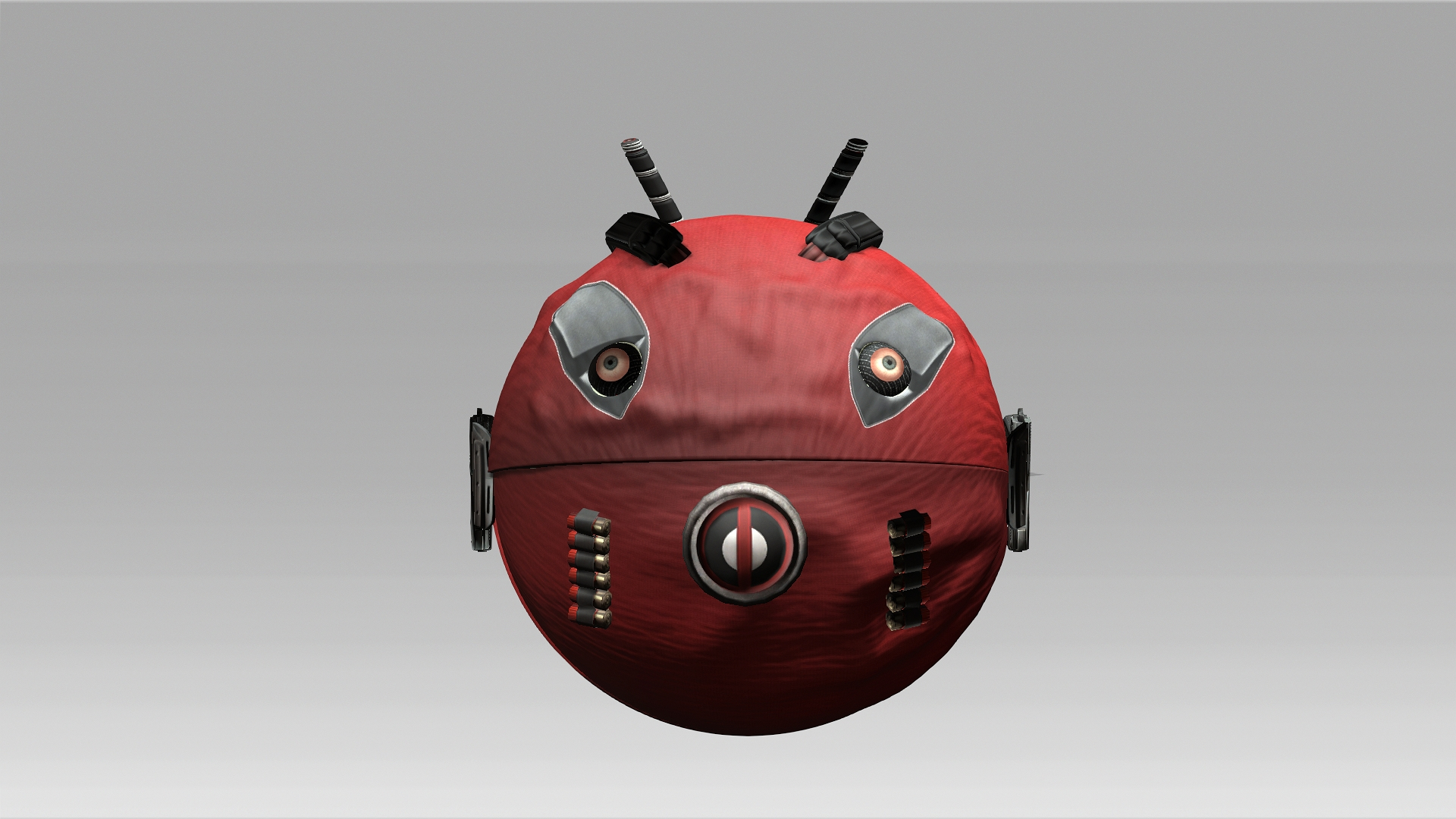 3D Model Deadpool Pacman Blend File - TurboSquid 1931980