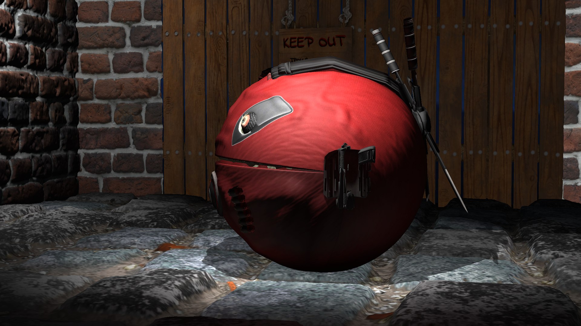 3D Model Deadpool Pacman Blend File - TurboSquid 1931980