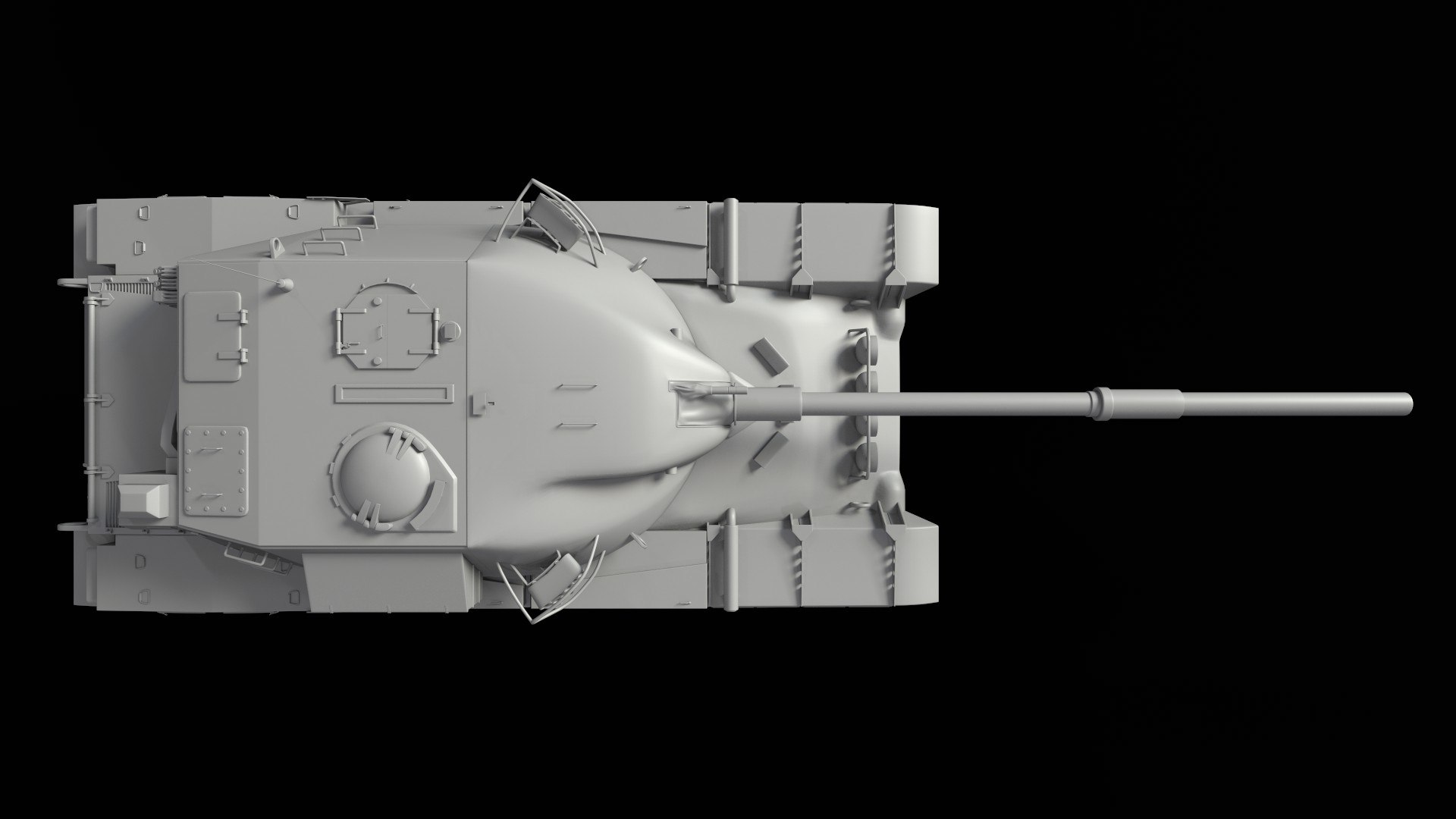 3D T95 FV4201 CHIEFTAIN - TurboSquid 1775508