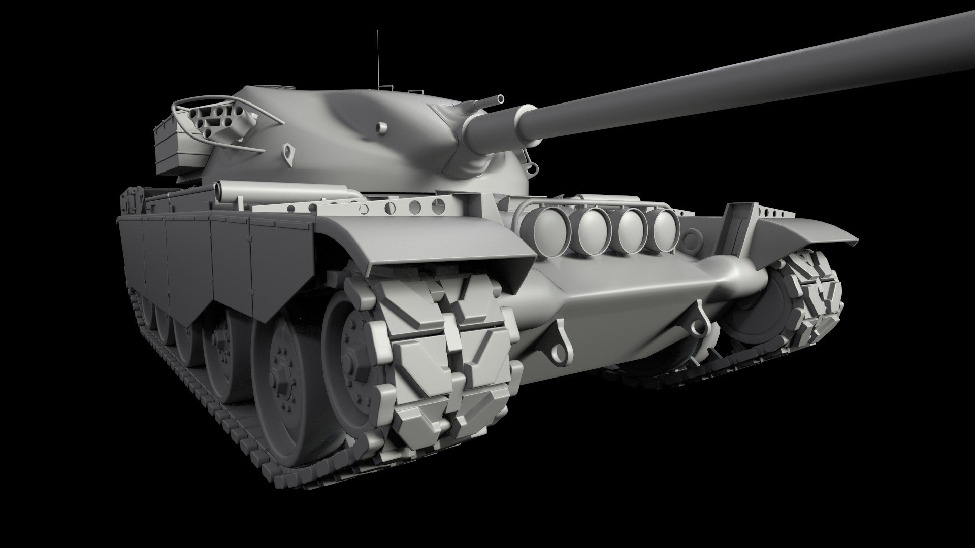 3D T95 FV4201 CHIEFTAIN - TurboSquid 1775508
