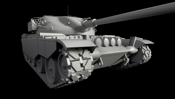 3D T95 FV4201 CHIEFTAIN - TurboSquid 1775508