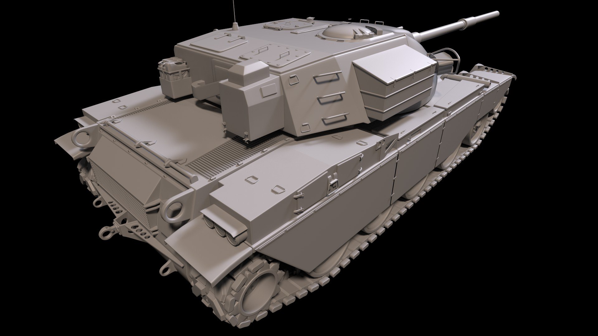 3D T95 FV4201 CHIEFTAIN - TurboSquid 1775508