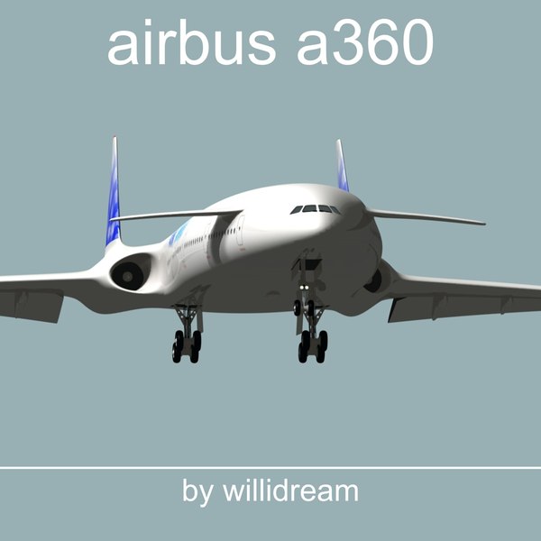3D pack concept planes airbus - TurboSquid 1409916