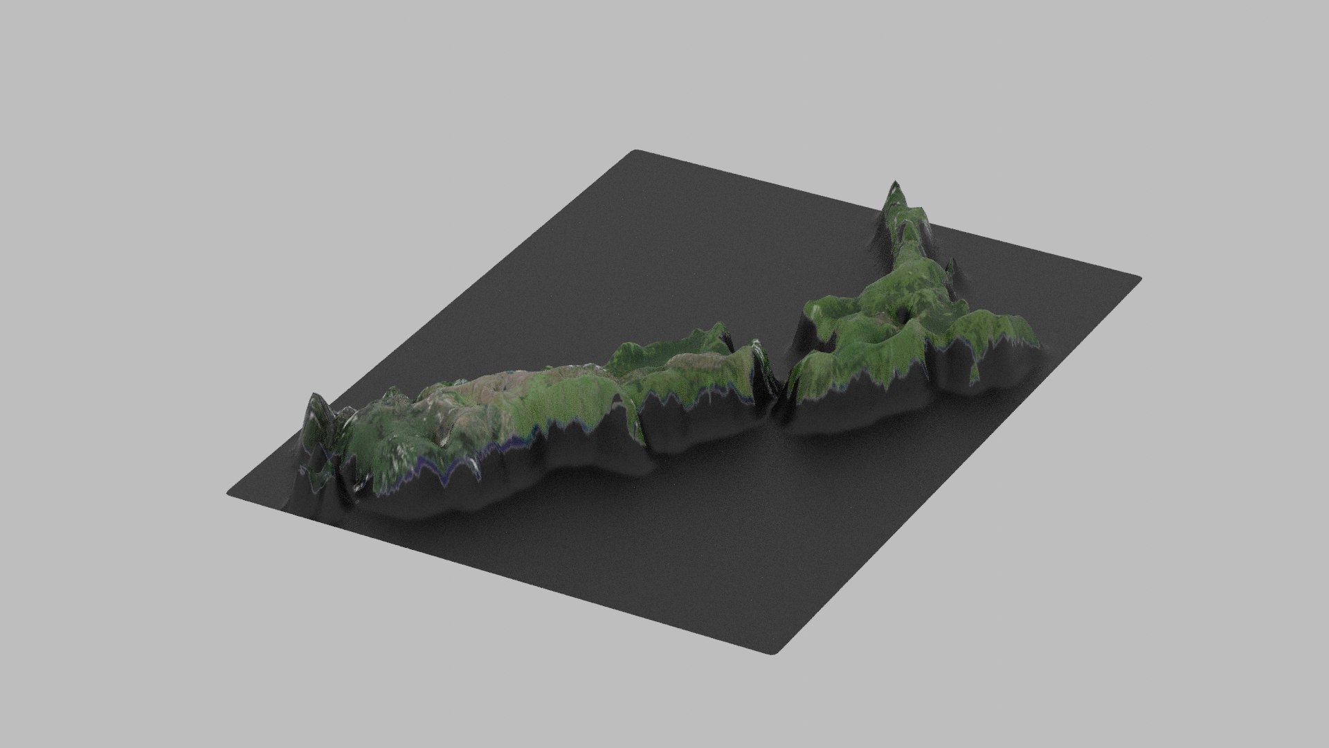 New Zealand Map Country 3D Model - TurboSquid 2076281