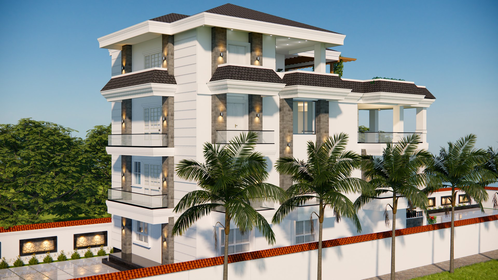 CLASSICAL HOUSE 3D Model - TurboSquid 2266193