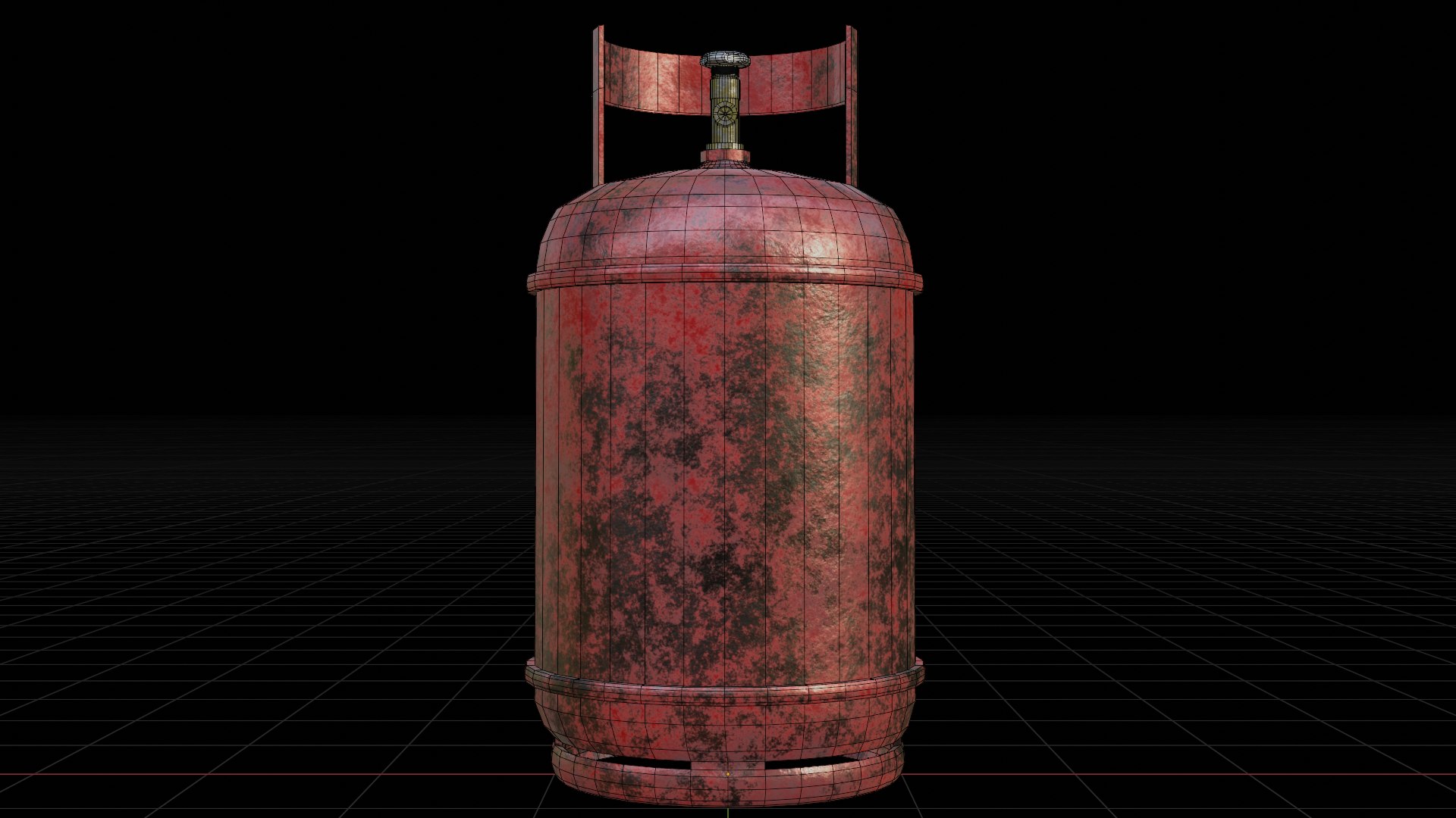 Propane Tank 3D Model - TurboSquid 2064785