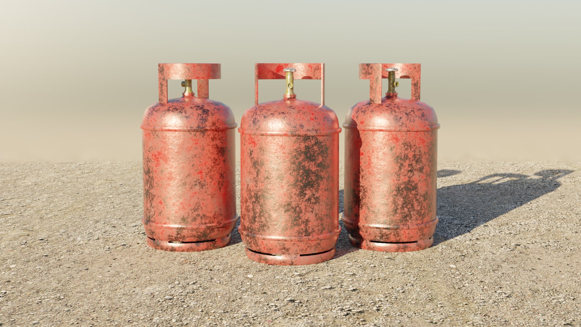 Propane Tank 3D Model - TurboSquid 2064785