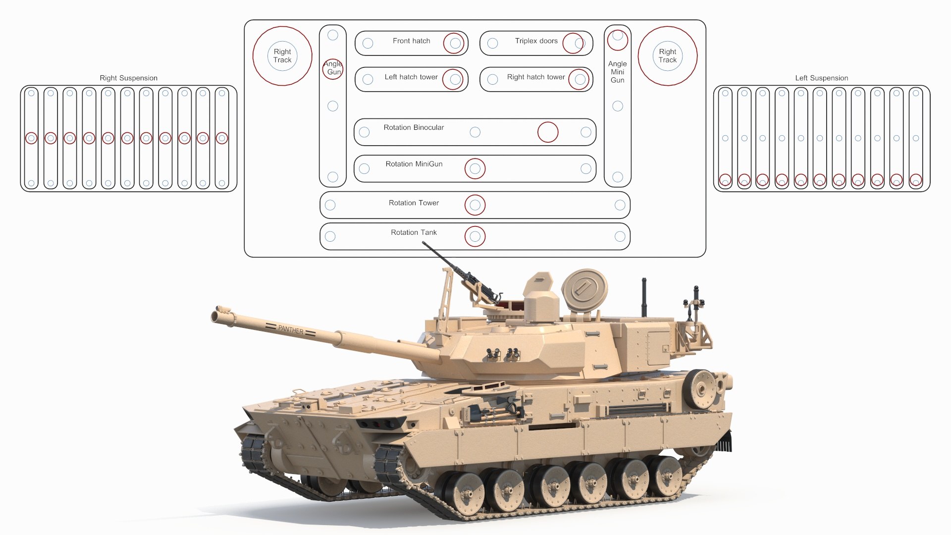 US Army M10 Booker Armored Combat Vehicle Rigged 3D - TurboSquid 2403601