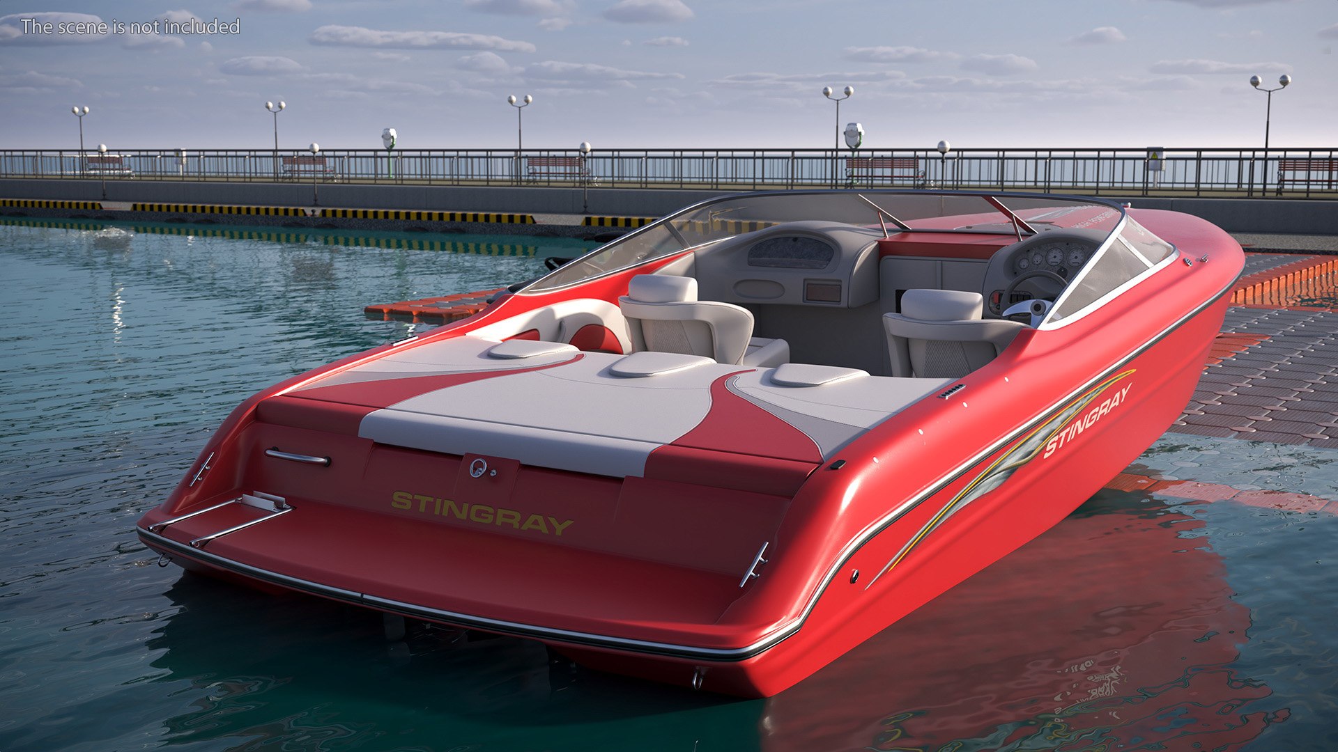 3D Floating Pontoons Dock - TurboSquid 2274856