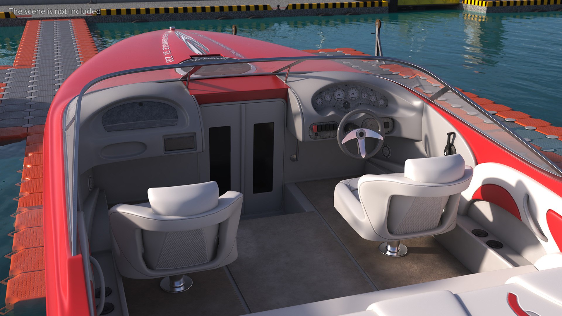 3D Floating Pontoons Dock - TurboSquid 2274856