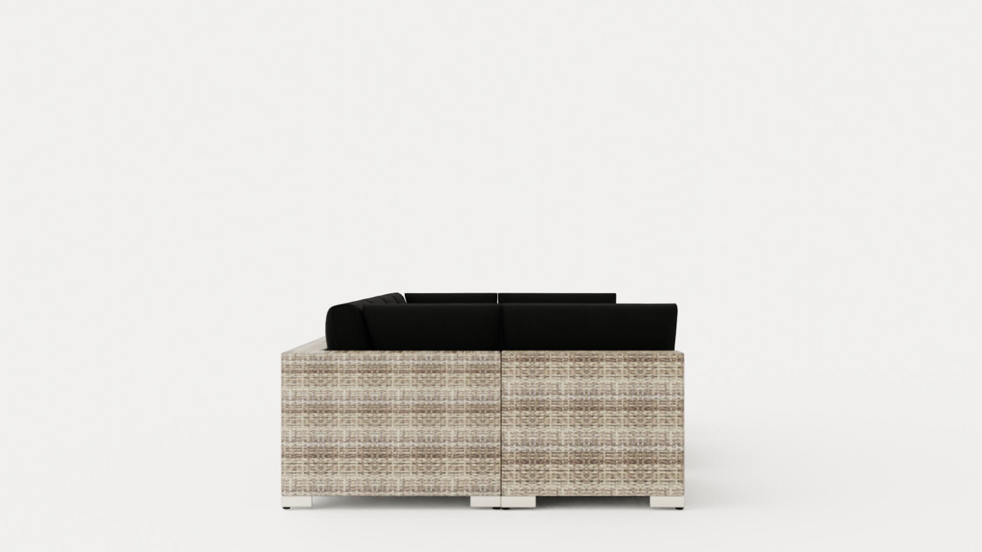 Bahamas Lounge Group 6 Seater Table M Shelf 3D Model - TurboSquid 2232942