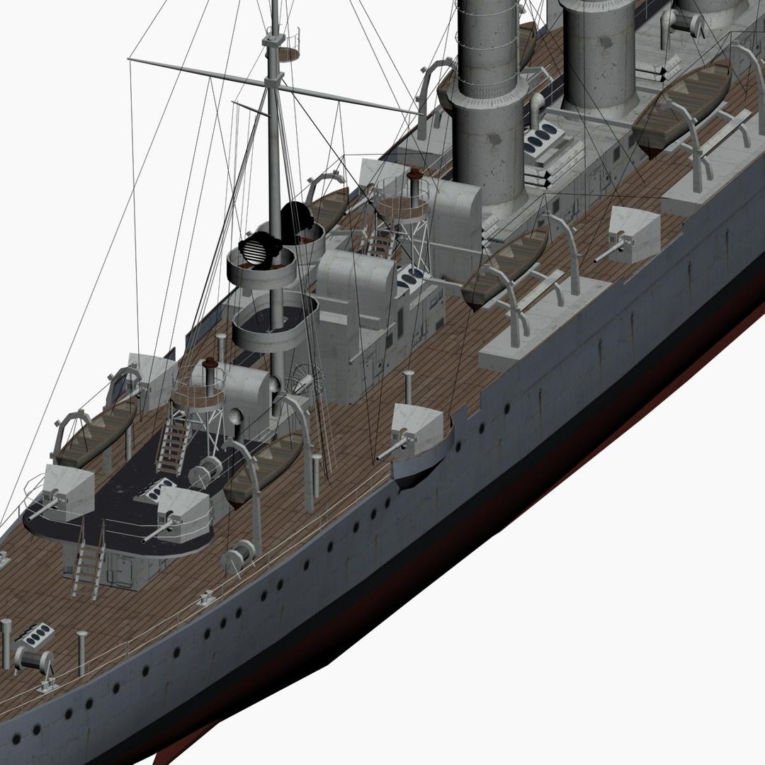 magdeburg class cruiser imperial 3d max