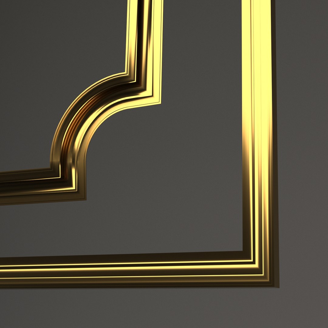 Ornament Frames 3D Model - TurboSquid 1659517
