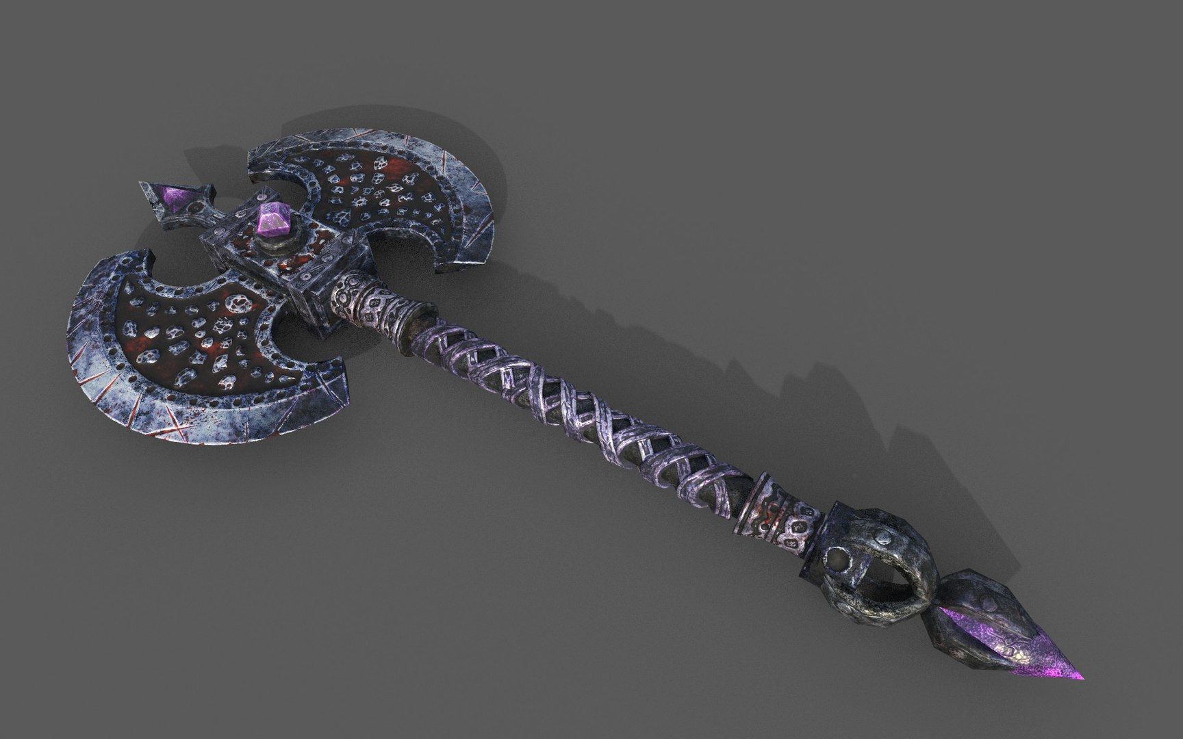 Metall axe model - TurboSquid 1168790