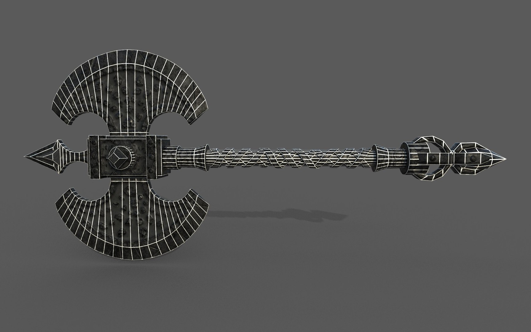 Metall axe model - TurboSquid 1168790