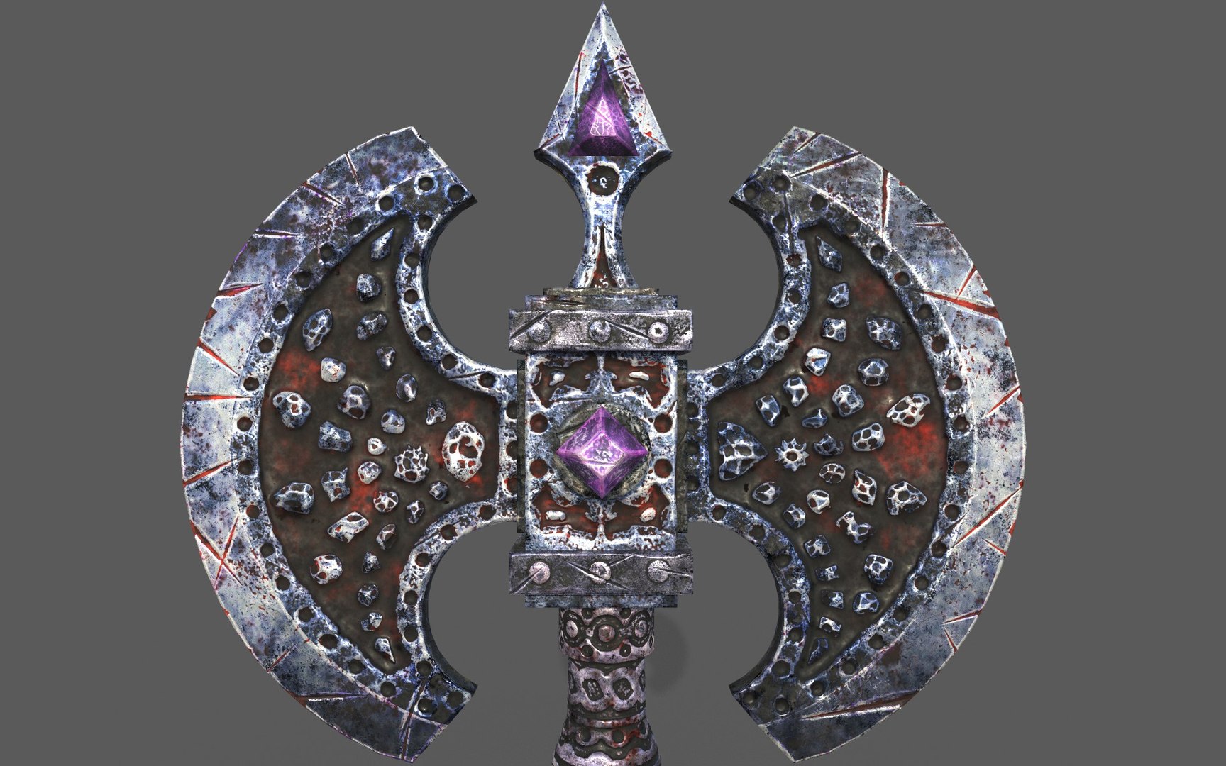Metall axe model - TurboSquid 1168790