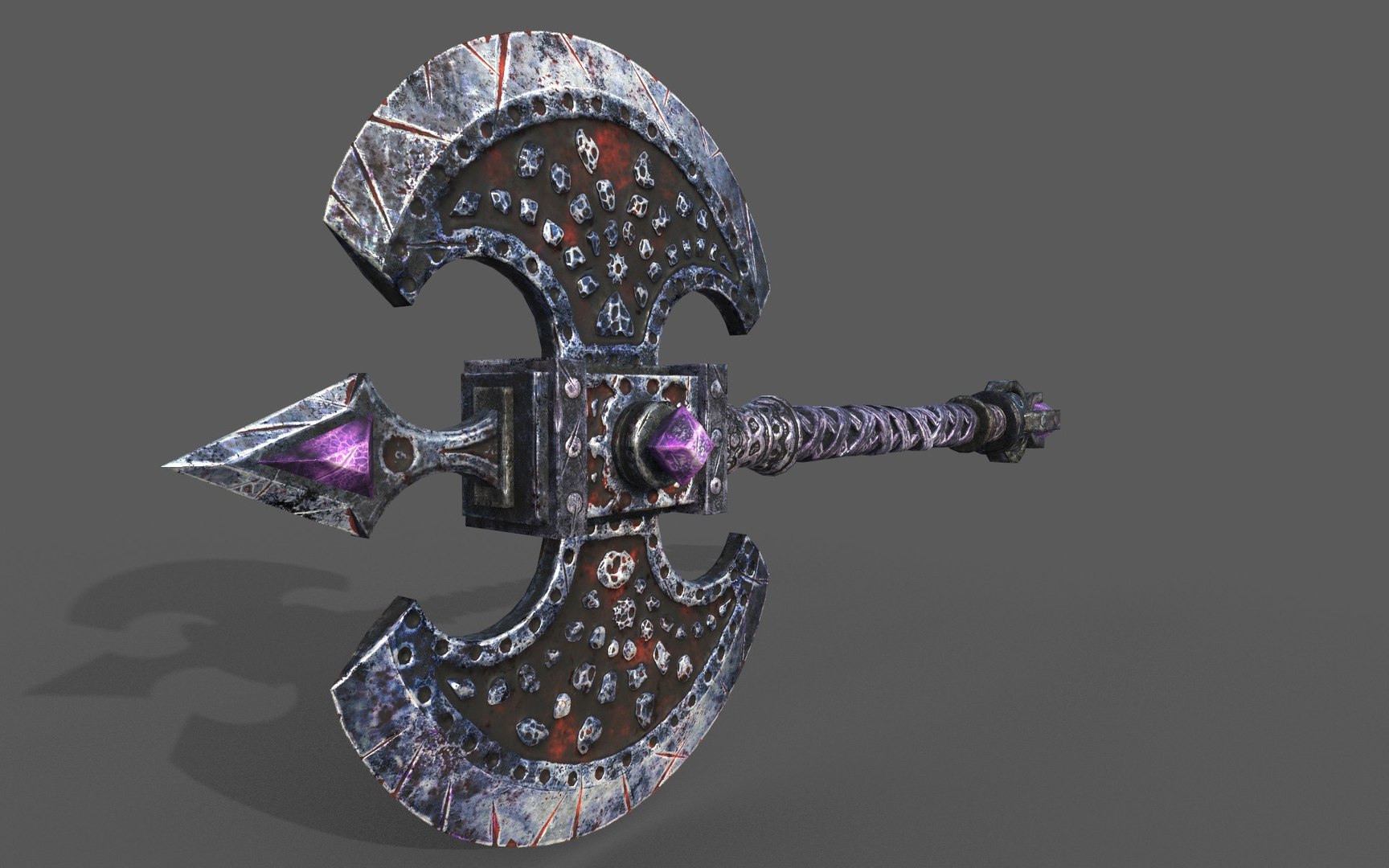 Metall axe model - TurboSquid 1168790
