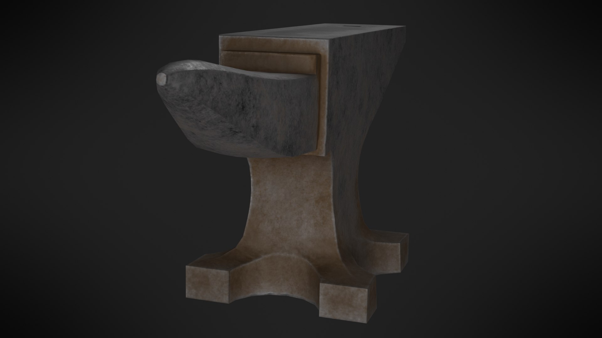 Used Anvil 3D Model - TurboSquid 1480240