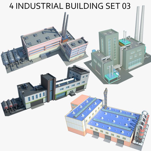 Factory 3D Models for Download | TurboSquid