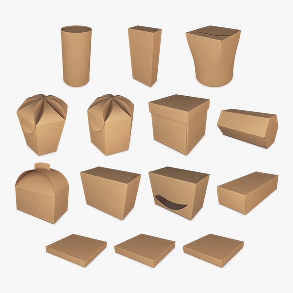 Cardboard Box STL Models for Download | TurboSquid