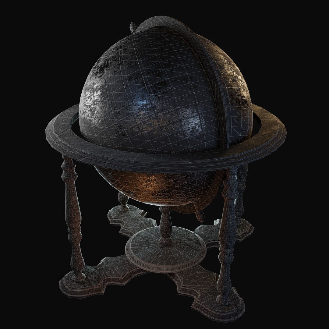 3D World Globe Sphere Decorations Model - TurboSquid 1446715
