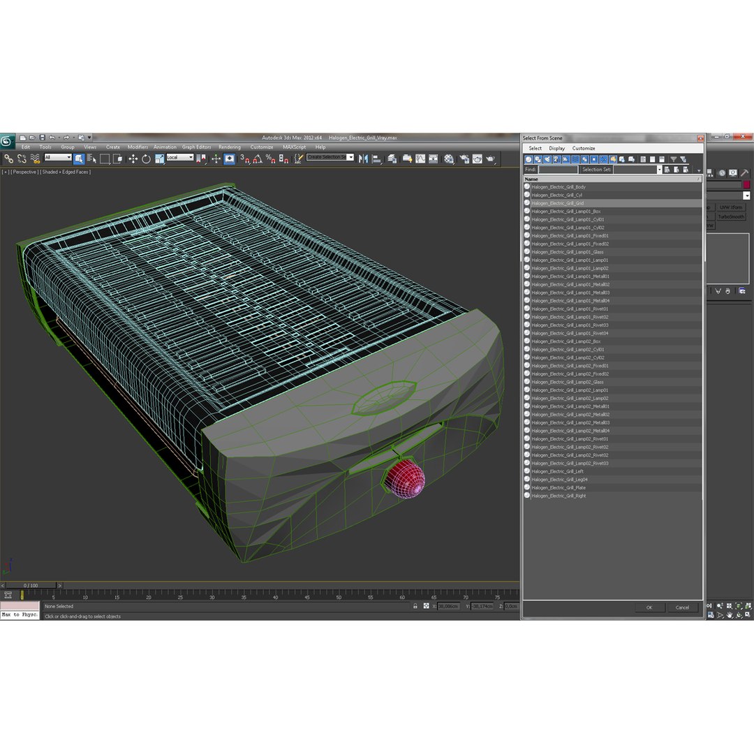 Halogen Electric Grill