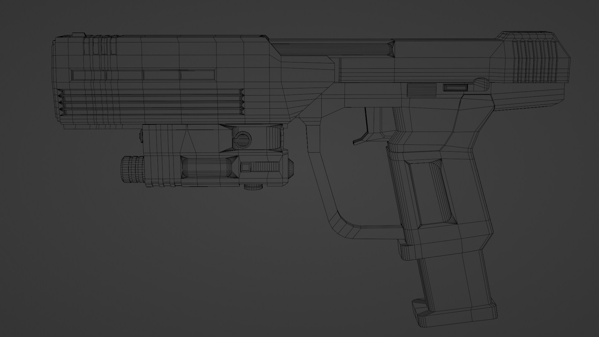 3D Model M6C Halo Pistol - TurboSquid 2078775