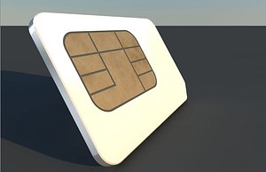 Sim Card 3D Models for Download | TurboSquid