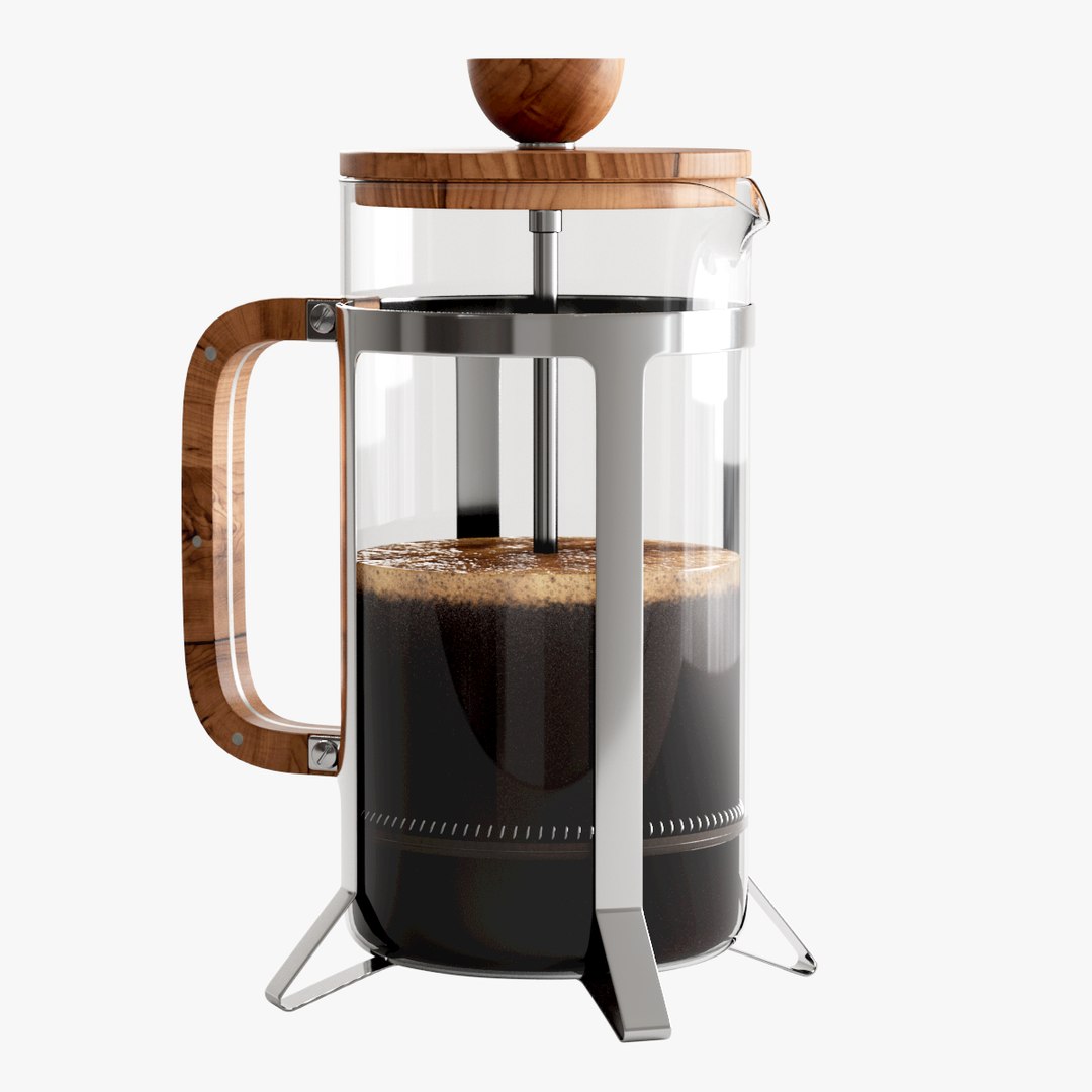 Hario French Press 3D Model - TurboSquid 1716206