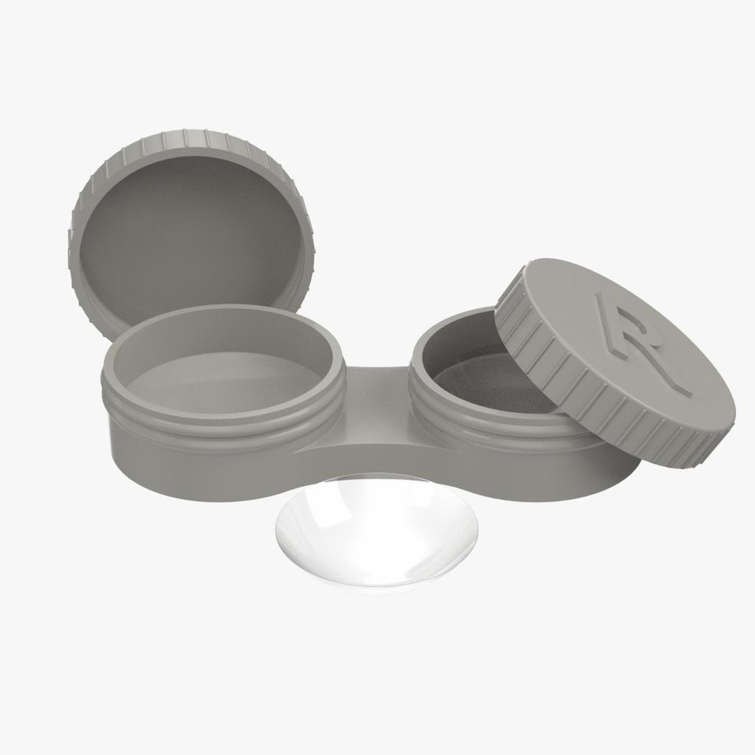 Contact lenses case model - TurboSquid 1541375