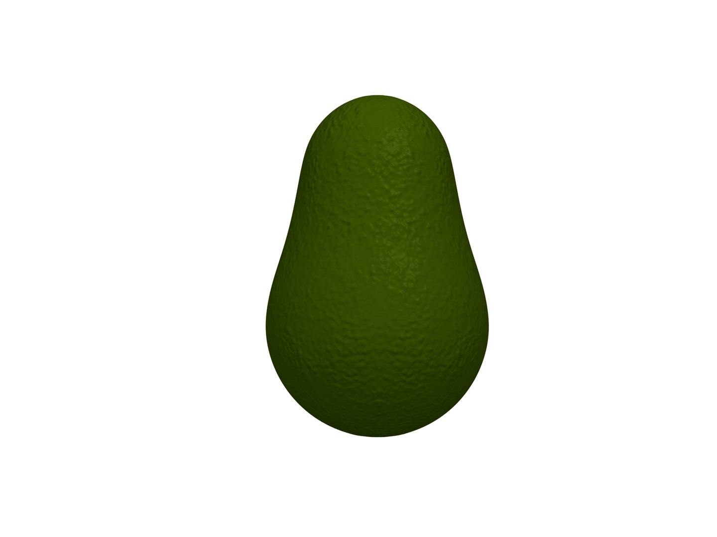 3D Avocado Cartoon - TurboSquid 1424888