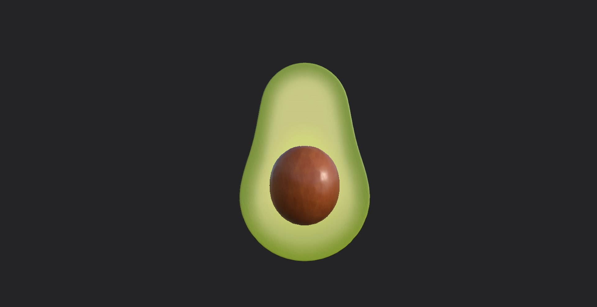 3D Avocado Cartoon - TurboSquid 1424888