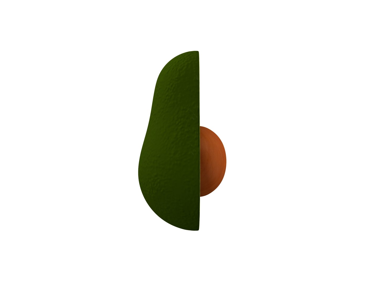 3D Avocado Cartoon - TurboSquid 1424888
