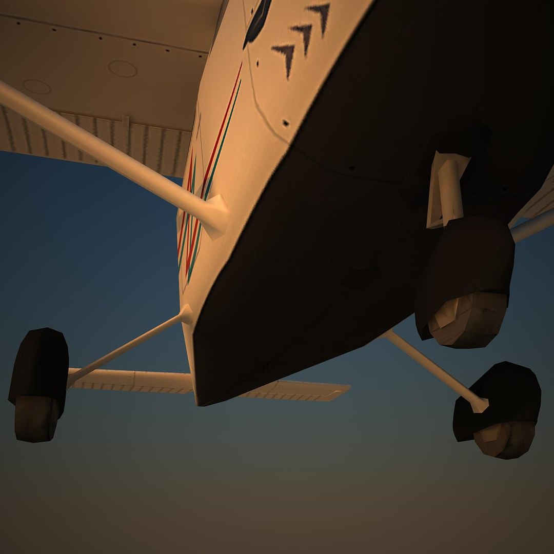 3d Cessna 182 Eaa Model