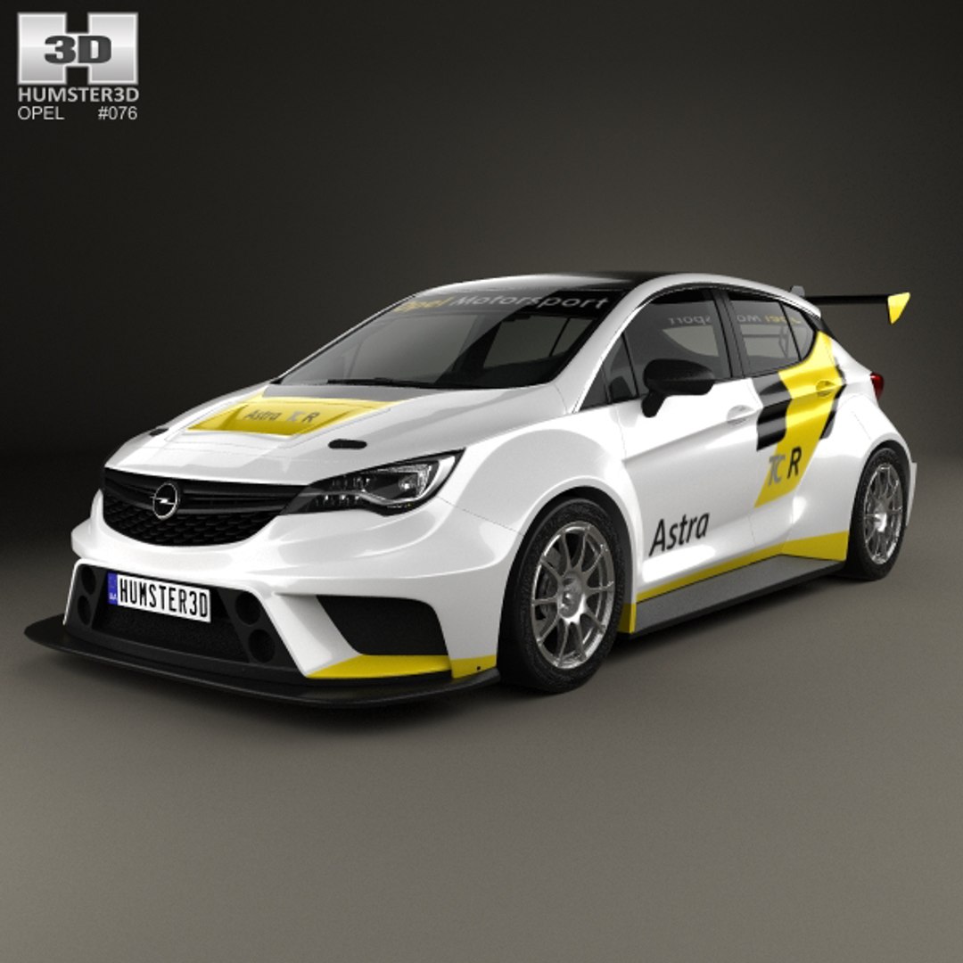 modelo 3d Opel Astra TCR 2016 - TurboSquid 1233636