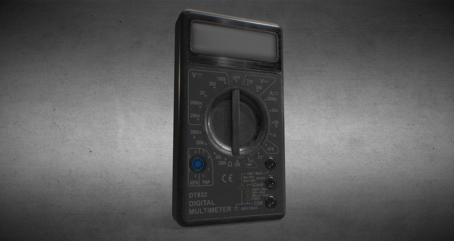 Digital multimeter 3D - TurboSquid 1450760